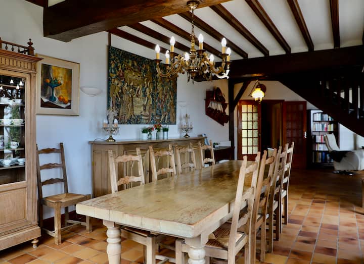 Le Bon Gite Maison De 200m2 Vue Mer - Barneville-Carteret