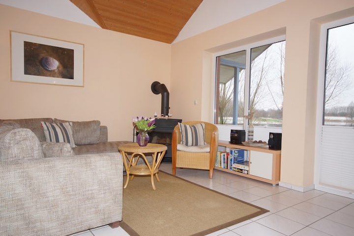 4 Personen Ferienhaus Mit Kanu, Kaminofen Und Herr - Otterndorf