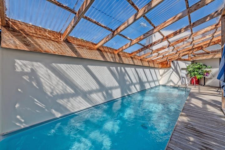 Maison Aubépines -Jolie Maison Avec Piscine Privée - Brignogan-Plage