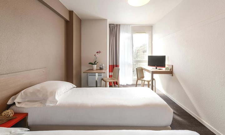 Double Bed Studio Close To Parc De La Villette - Pantin