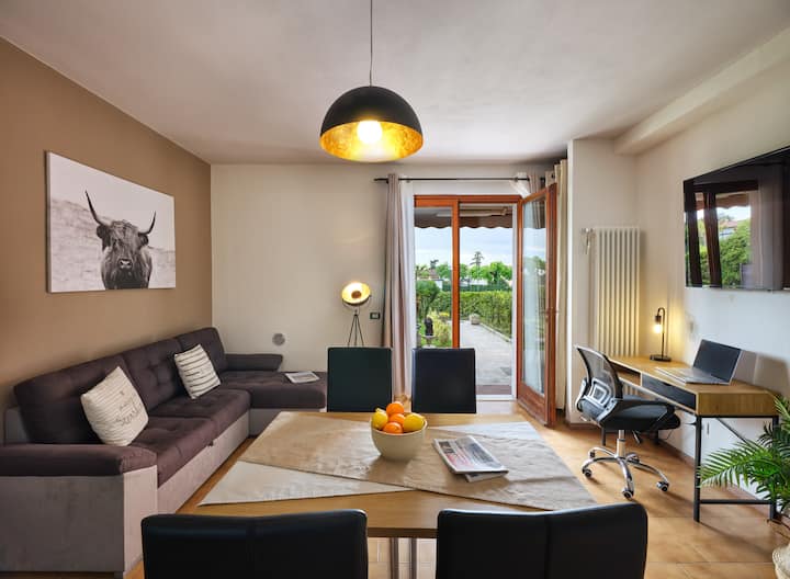 Regarda- Appartement "Markus" Avec Piscine, Jardin - Lazise
