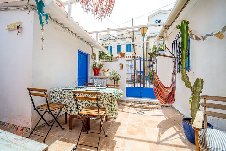Authentic Fisher House In Pedregalejo - Takecarema - Málaga