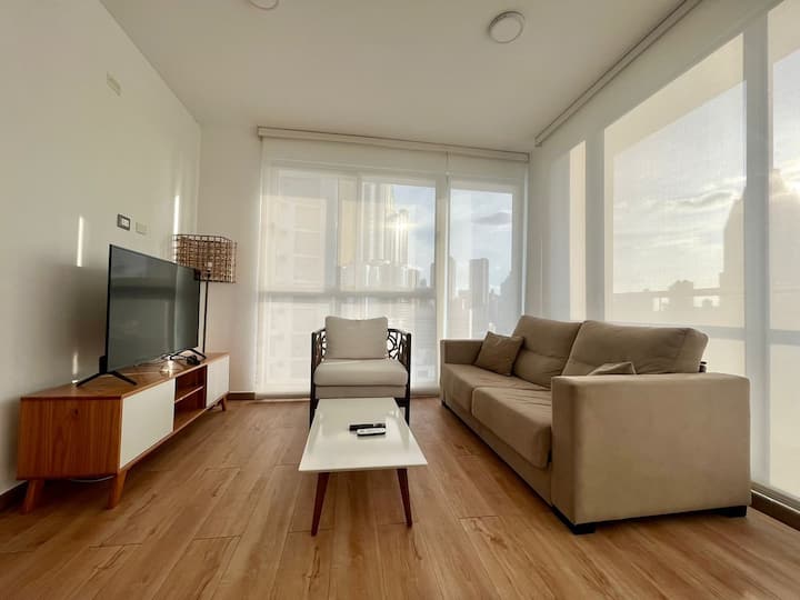 Luxury 1 Bedroom Apt Cityview & Free Parking - Panama