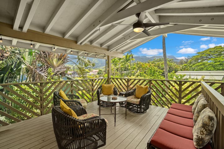 Great Deal In Hanalei Ac And Walking Distance To A - Kauai