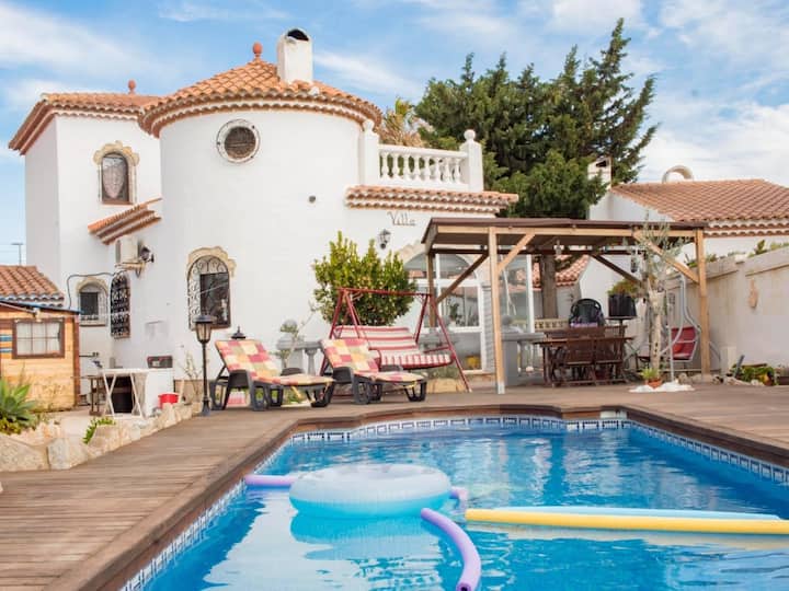 Maison Avec Piscine Et Climatisation - Mont-roig del Camp