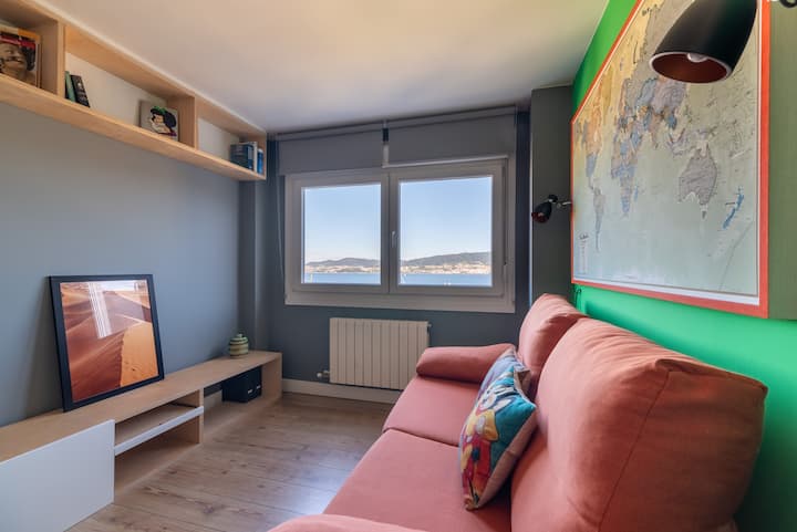 Apartamento Vistas Ría Con Parking - Vigo