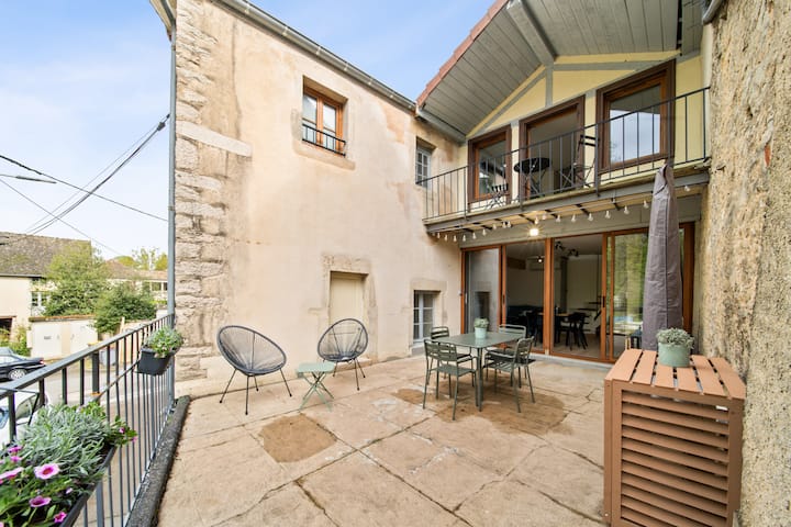 Le Duplex, Appartement Près Du Château De Savigny - Beaune