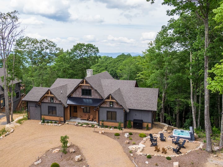 On Eagle's Wings At Eagles Nest -New Build! Winery - Beech Mountain, NC