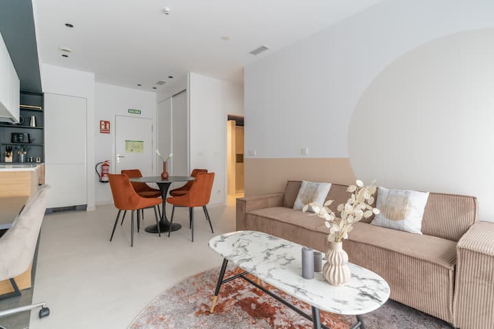 Bright & Modern-1bedroom 1bath-av. De America - Madrid