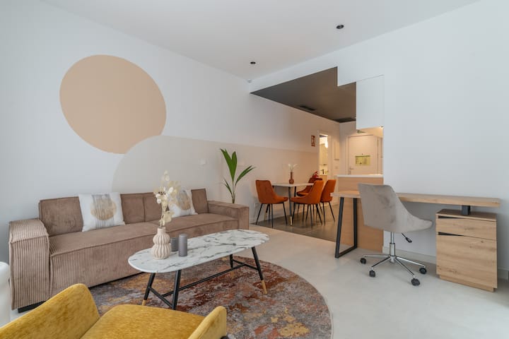 Cozy & Bright-1bedroom 1bathroom-av. De America - Madrid