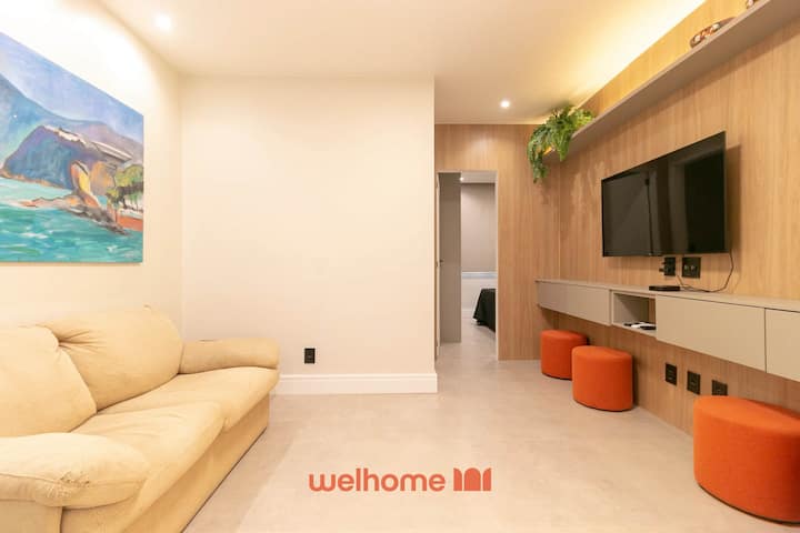 Apartamento No Rio A 150m Da Praia De Copacabana - Copacabana