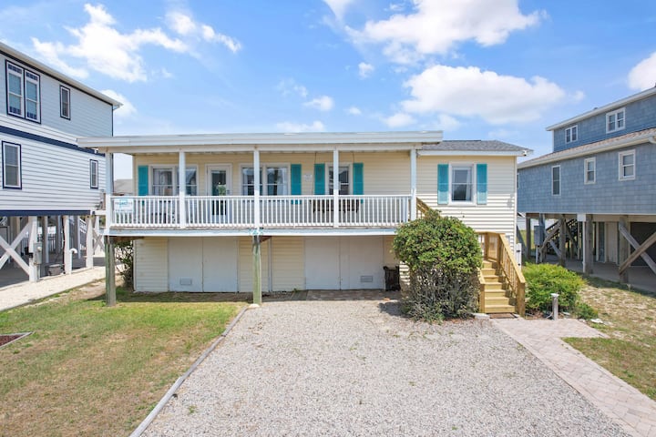 "A Carolina Cottage" 2nd Row Home W/ Private Pool! - Holden Beach, NC