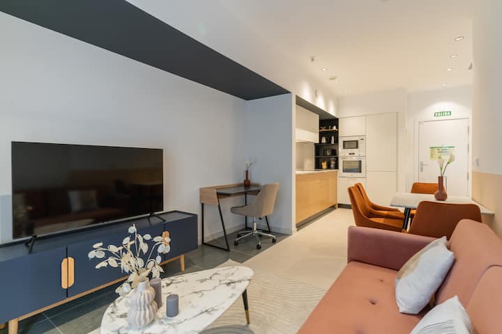 Bright Apartment-1bedroom 1bath-av De América - Madrid