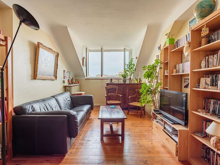Grand Appart Cozy à Biarritz, Vue Mer - Biarritz