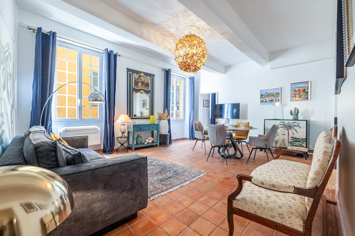 Superbe 3 Pièces - Climatisé - Vieille Ville - Nice