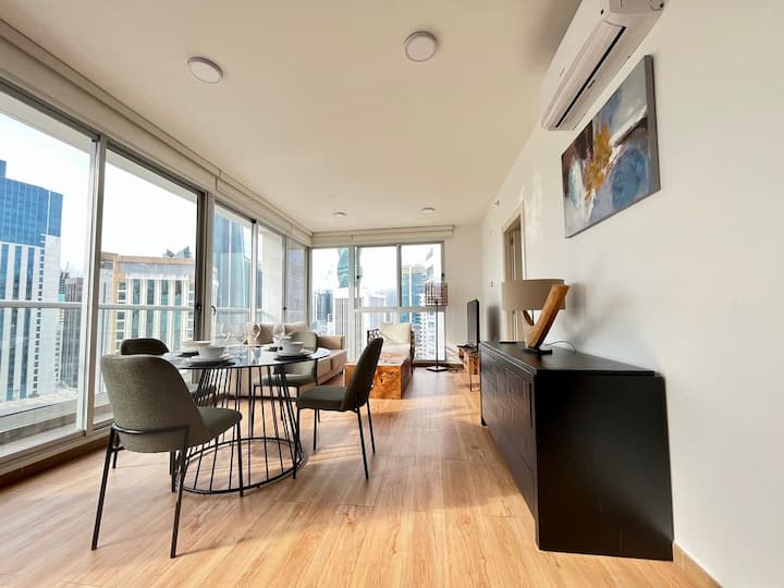 Luxury 1 Bedroom Apt Free Parking & Balcony - Panama