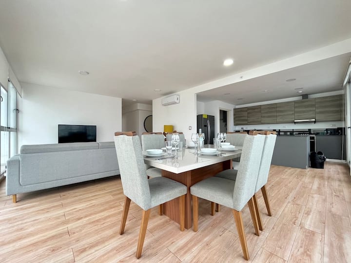 Luxury 3br Apt With Oceanview Free Parking&balcony - Panama