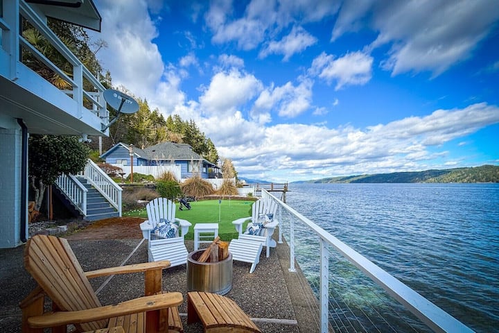 Oceanview Stay | Private Beach • Hot Tub • Kayaks - Potlatch State Park, Shelton