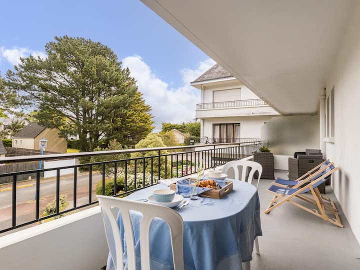 Studio à 200m De La Plage, Balcon, Parking - Mesquer