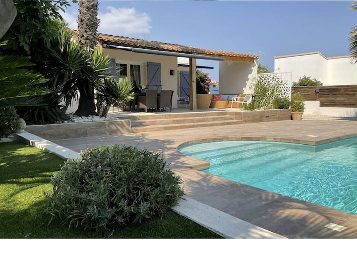 Villa Cap D'agde, 5 Pièces, 8 Pers. - Le Grau d'Agde