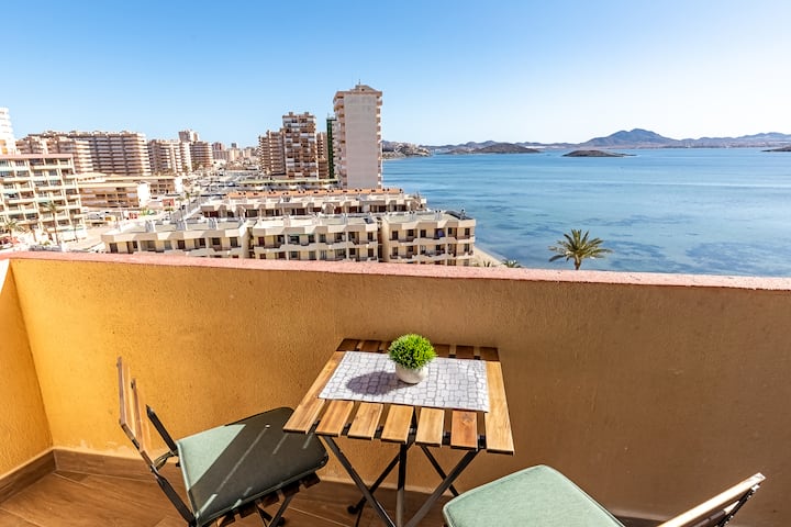 Apartamento Con Piscina Y Vistas Al Mar - Manga del Mar Menor