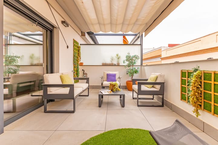 Espectacular Moderno Dúplex Con Terraza Privada - Séville
