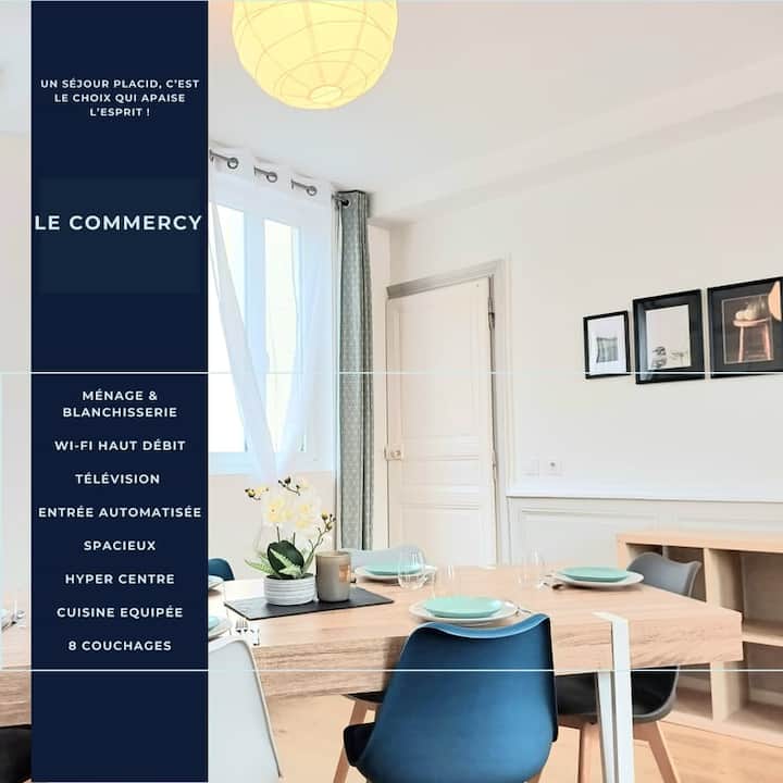 Le Commercy Hyper-central Et Très Spacieux - Parc Saint Paul