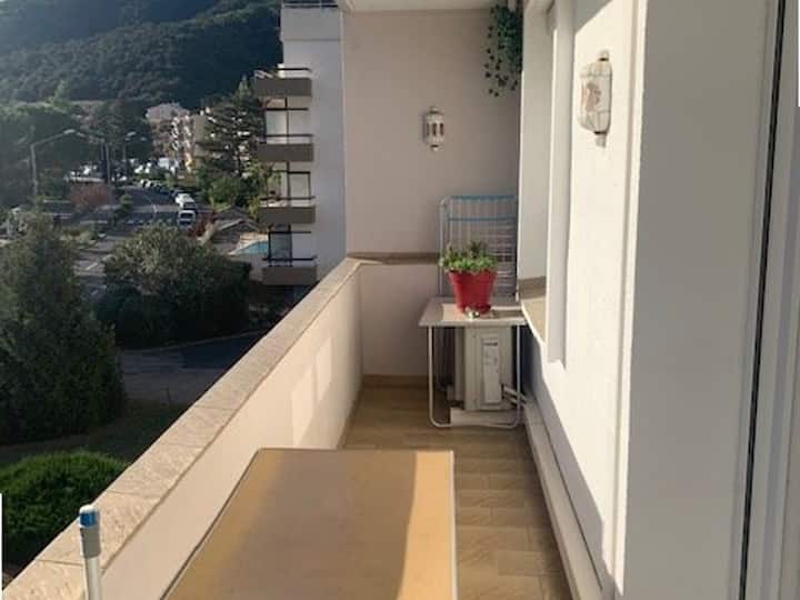 Charmant F3 Climatisé Avec Balcon, Proche Centre - Amélie-les-Bains-Palalda