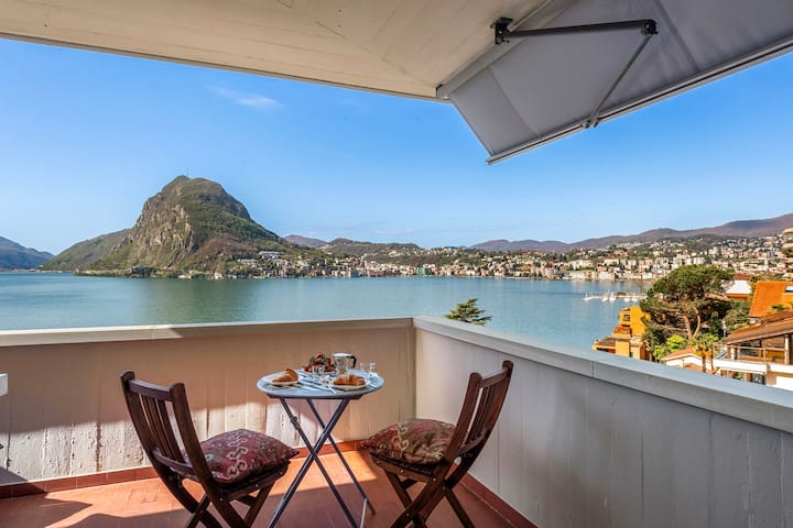 Casa Serenella Splendid Lake View - Happy Rentals - Lugano