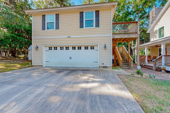 Charming Apartment With Marsh Views & Shared Patio - Fernandina Beach, FL