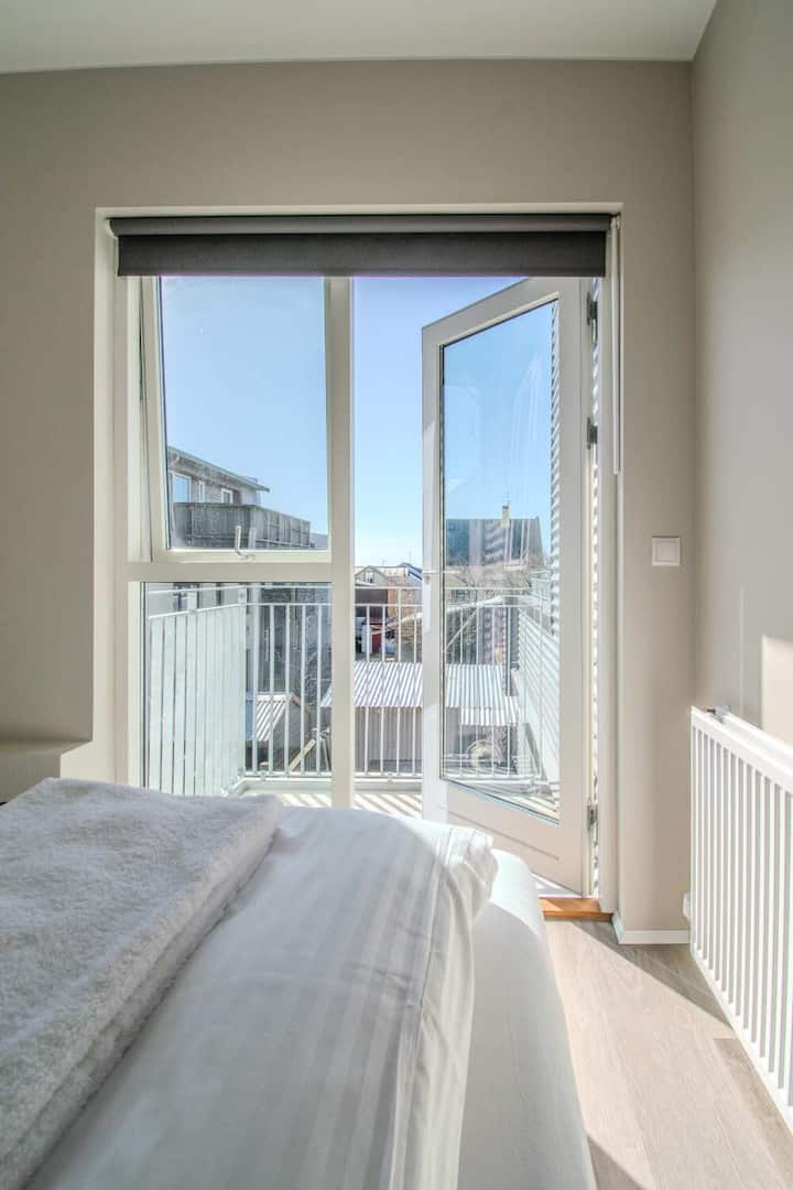 Freyjugata Apartments- Central 1 Bedroom W Balcony - Reykjavík
