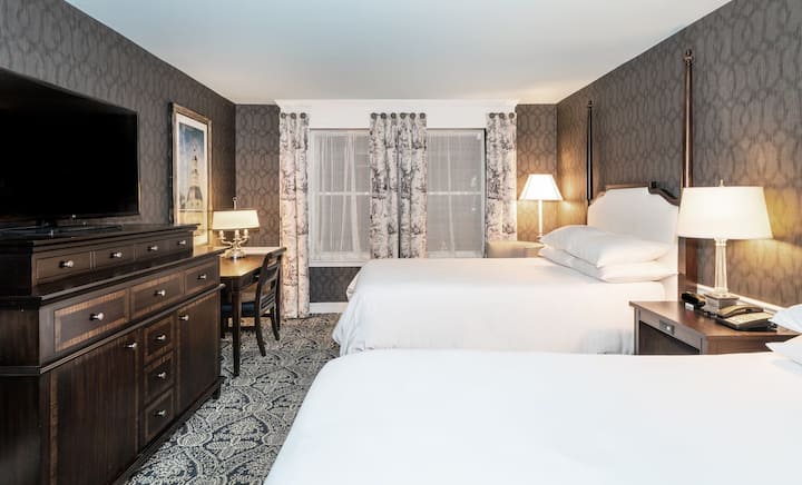 Governor Calvert 2 Double Beds, Historic Inns! - Annapolis