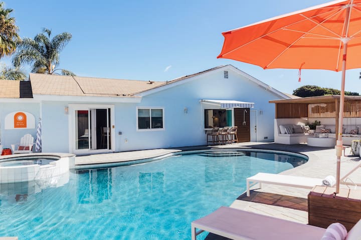 Pool, Spa, Pet + Family  Retreat - Oceanside