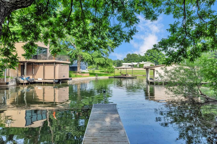 R&r On Lbj-waterfront Home In A Peaceful Cove - Longhorn Cavern State Park, Burnet