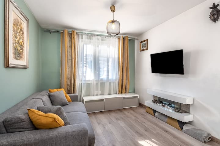 Bel Appartement De 3 Pièces -Parking -Centre -Tram - Carros