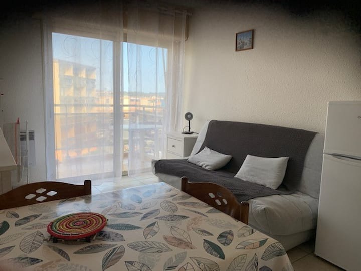 Studio à 5 Min Des Thermes, Balcon, Animaux Admis - Balaruc-les-Bains