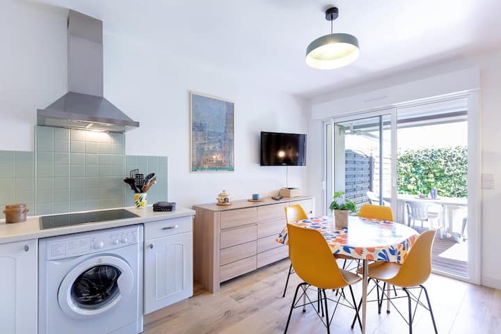 Cottage Et Terrasse - Plage à 400 M Piscine En Sum - Le Pouliguen