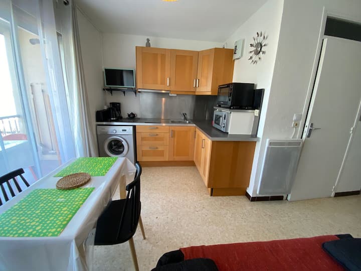Studio Balaruc-les-bains, 1 Pièce, 3 Pers. - Frontignan