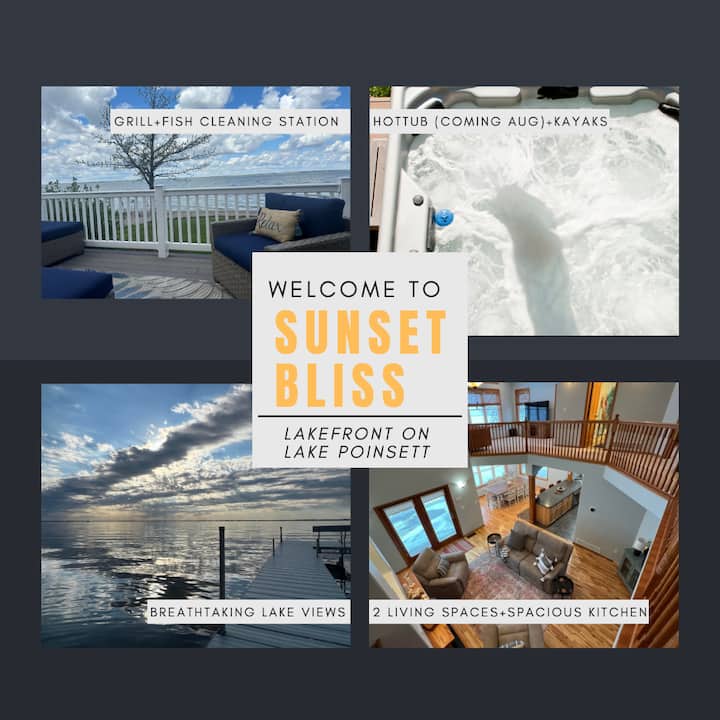 Hot Tub|fishing |Hunting| Kayaks| Sleeps 10 - Lake Poinsett, SD