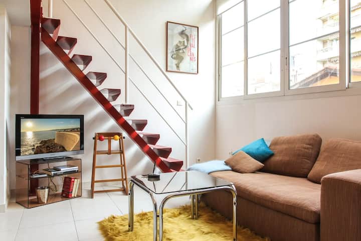 France 841 - Duplex Proche Mer Avec Parking - Nice