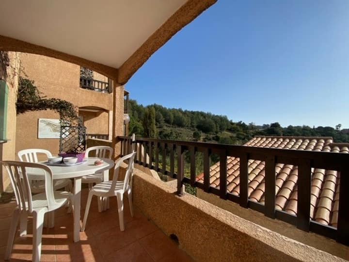 T3 Avec Vue Mer, Piscine à Débordement - Roquebrune-sur-Argens