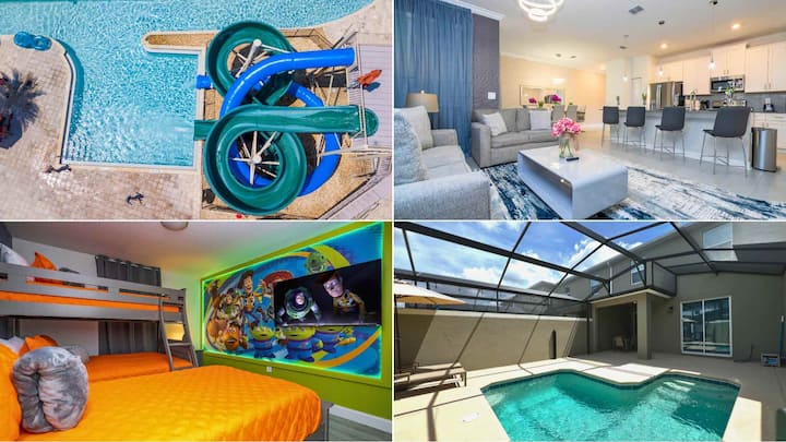 Storey Lake 4br Townhome • Pool • Near Disney - Kissimmee, FL