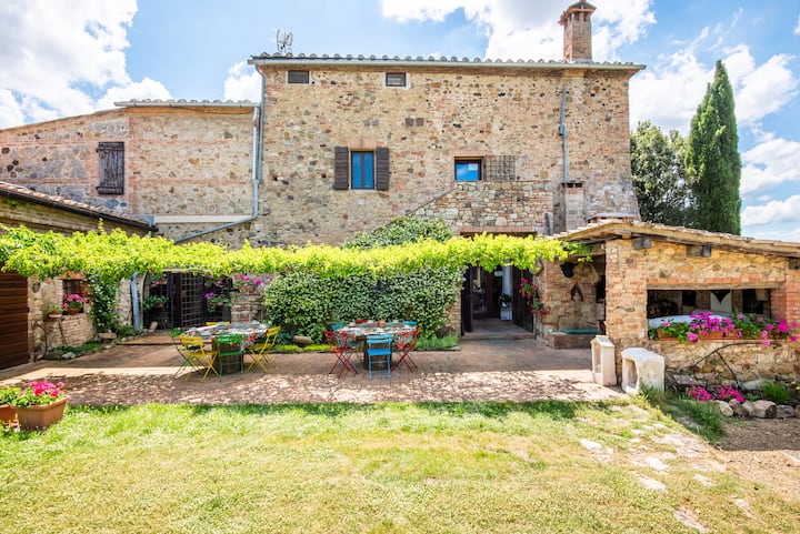 Casa Rosa A Murlo - Montalcino