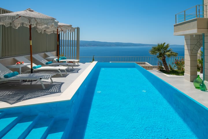 Casa Gèni-heated Pool, 3 Bedrooms, Sea Views - Omiš