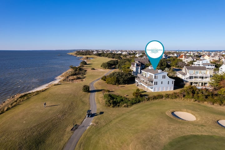 Bay Meadow 20: Soundfront, Dog Friendly, Elevator! - Manteo, NC