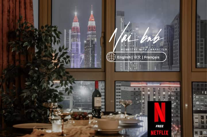 3-bedroom Retreat With Stunning Klcc Views - Kuala Lumpur