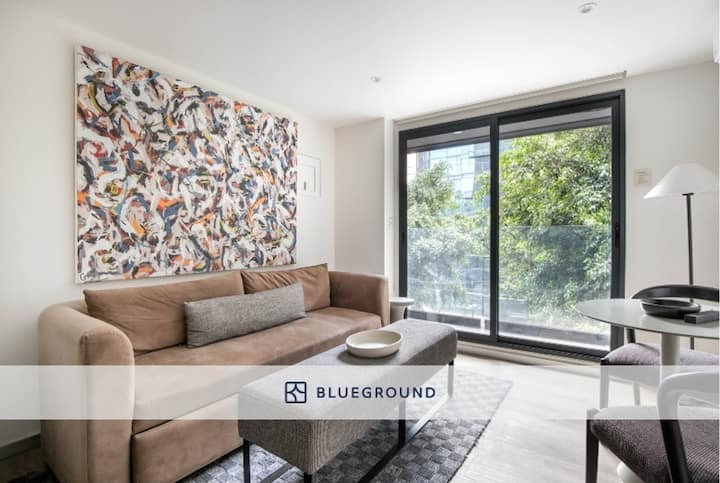 Blueground | Amueblado, Security & Business Center - Guerrero