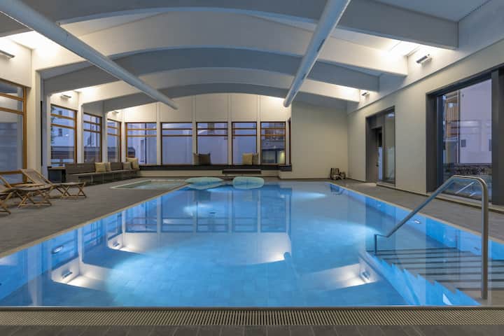 Wellness Apartment With Pool And Terrace - Arosa