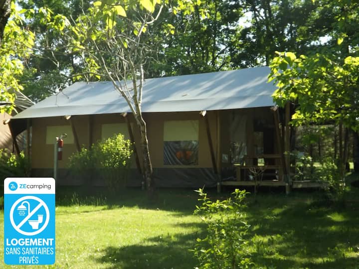 Zecamping 3* Tente 45m² Piscine - Biron