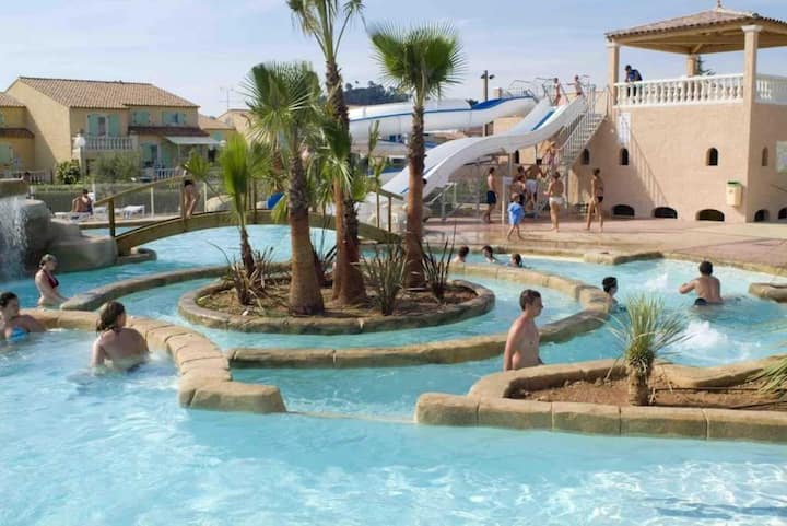 Zecamping 5* Villa 95m² Parc Aquatique - Vidauban